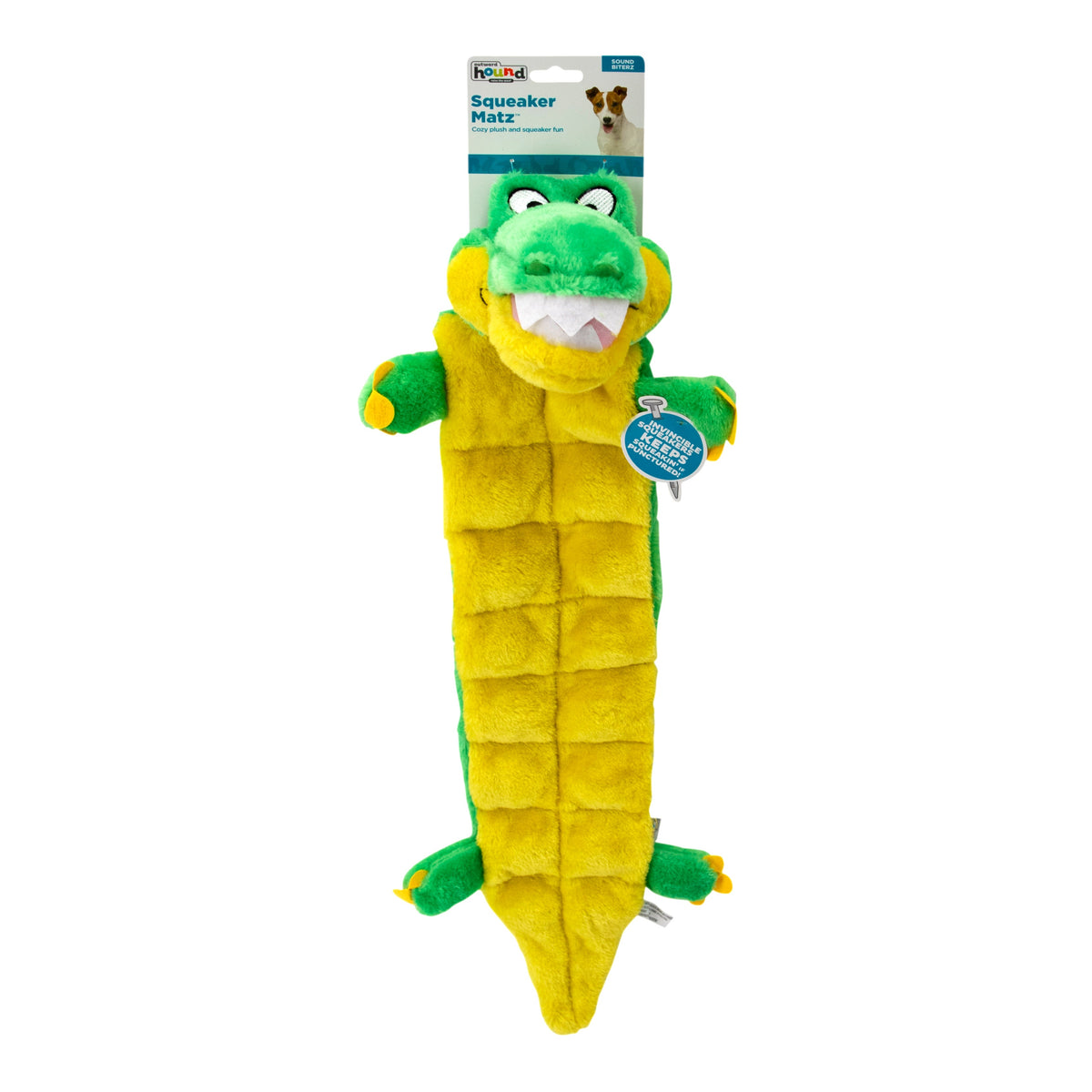 OUTWARD HOUND SQUEAKER MAT LONG BODY GATOR LARGE – Our Outlet