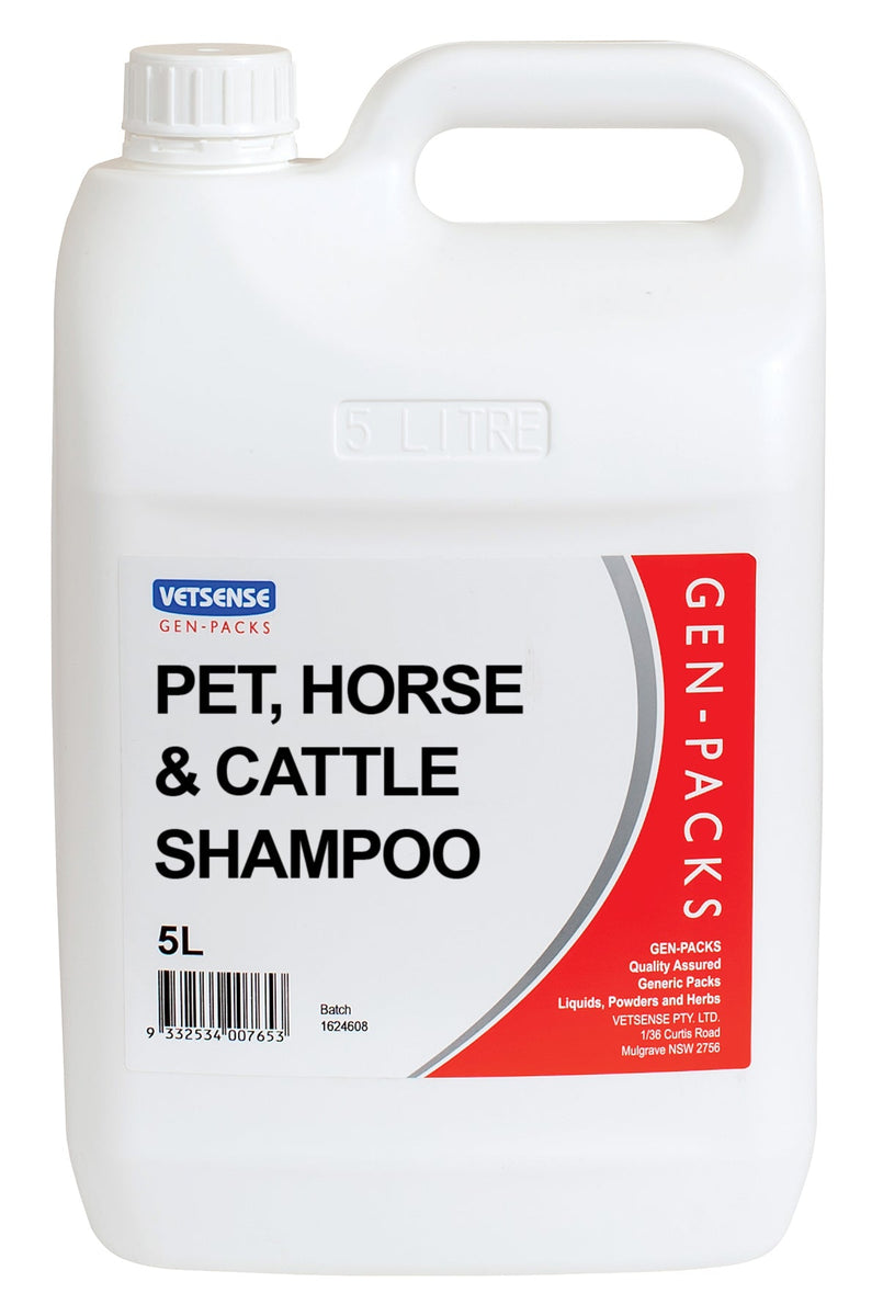 Vetsense Gen-Pack Pet Horse And Cattle Shampoo 5L – Our Outlet